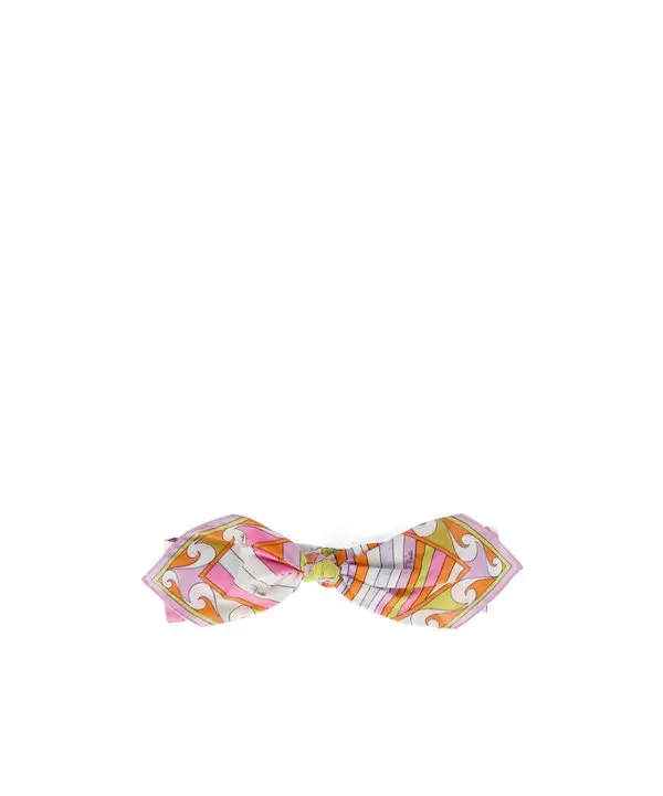 Emilio Pucci Iride Printed Bow Headband - Multicolour
