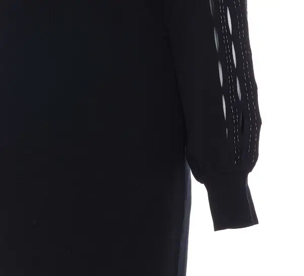 Liu Jo Cut-out Sleeve Knitted Dress