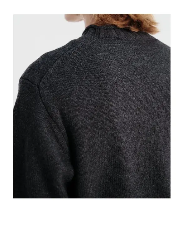 DUNST Long-sleeve Crew-neck Knit Top
