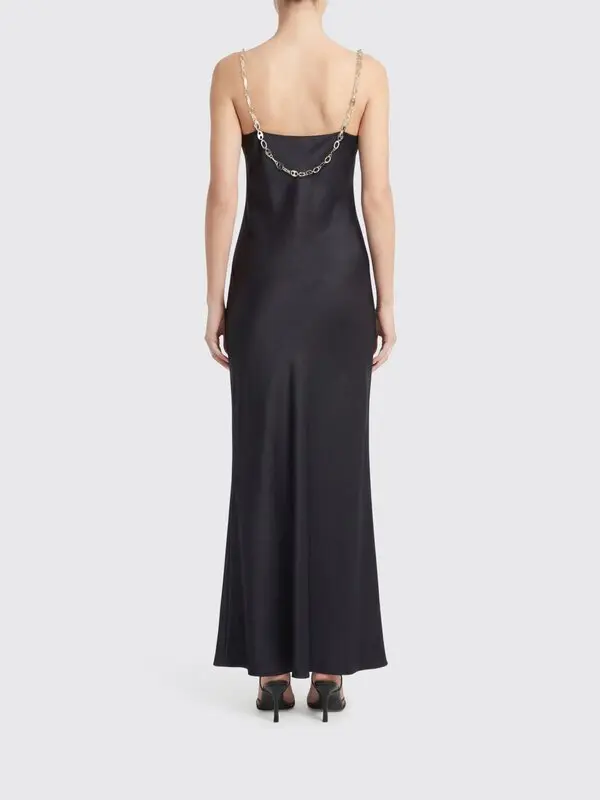 Rabanne Long Satin Dress