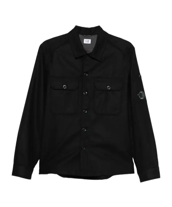 C.P. COMPANY Hooded Jacket With Lens Detail