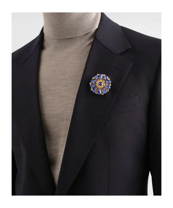 Dolce & Gabbana Dolce Gabbana Floral Motif Brooch