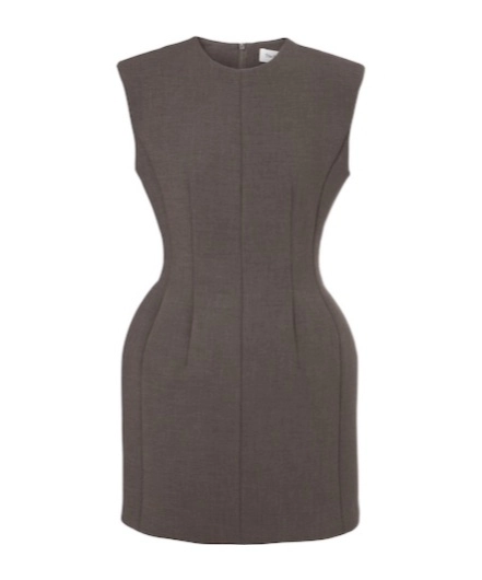 THE FRANKIE SHOP Bryn Minidress - Grey