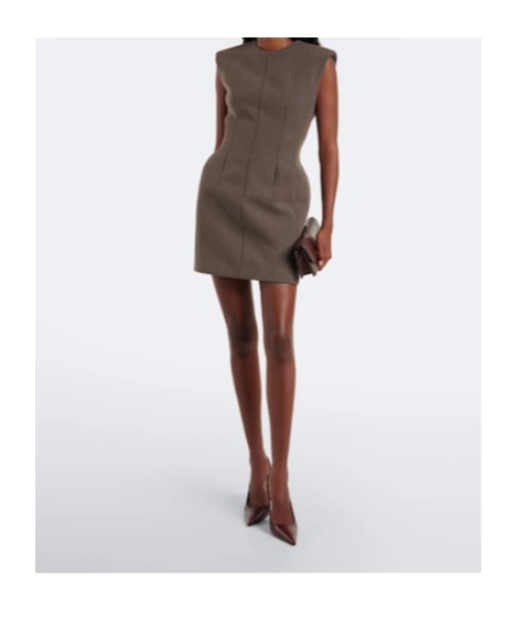 THE FRANKIE SHOP Bryn Minidress - Grey