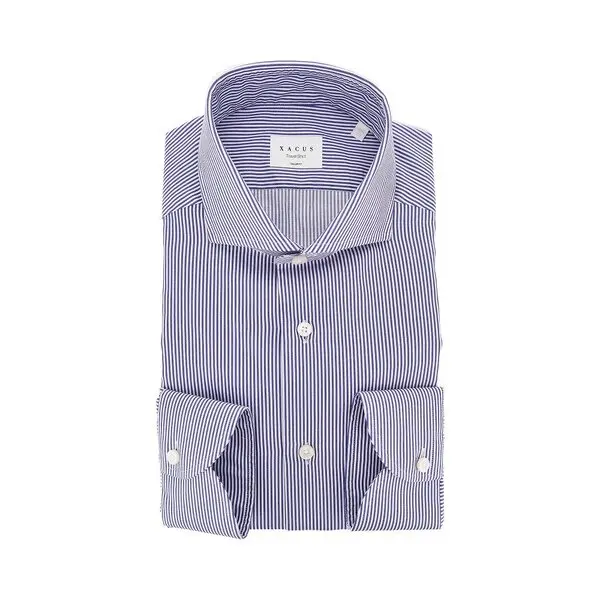 XACUS Cotton Tailor Fit 'travel' Shirt