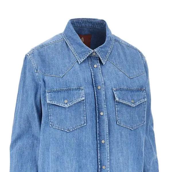 DONDUP Esibizionista Capsule Collection Denim Shirt