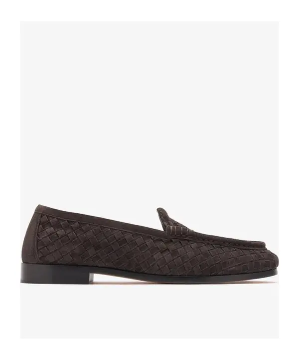 Bottega Veneta Silenzio Loafers - Brown