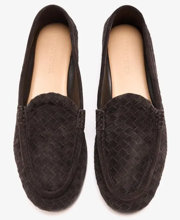 Bottega Veneta Silenzio Loafers - Brown