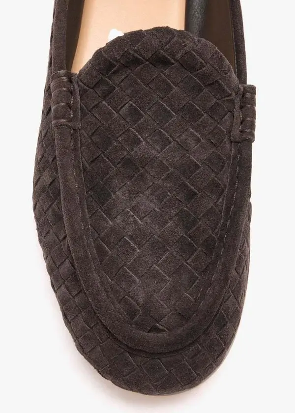 Bottega Veneta Silenzio Loafers - Brown