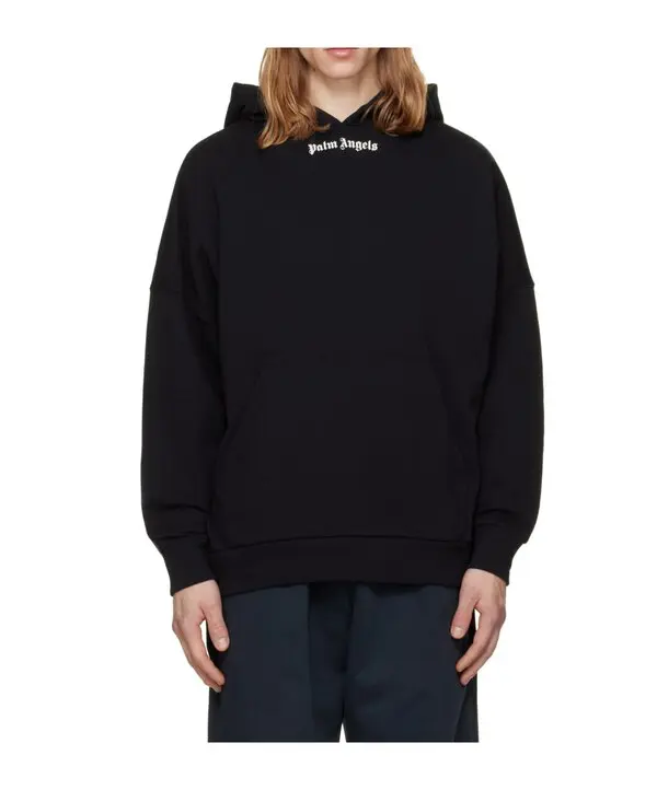 Palm Angels Logo Printed Hoodie