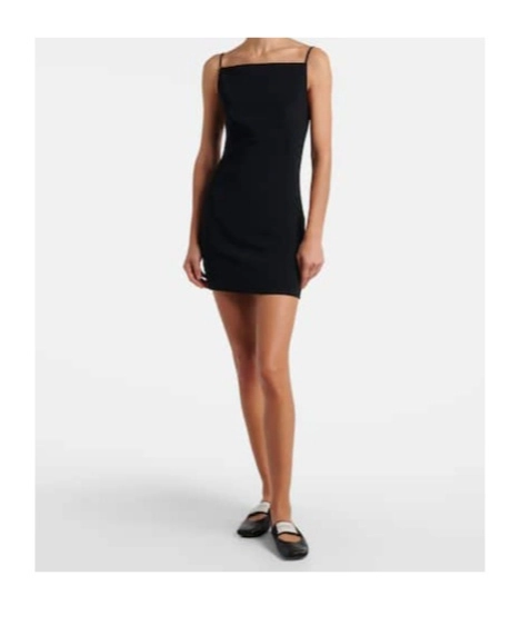 Givenchy Sliced Square Leather Ballet Flats