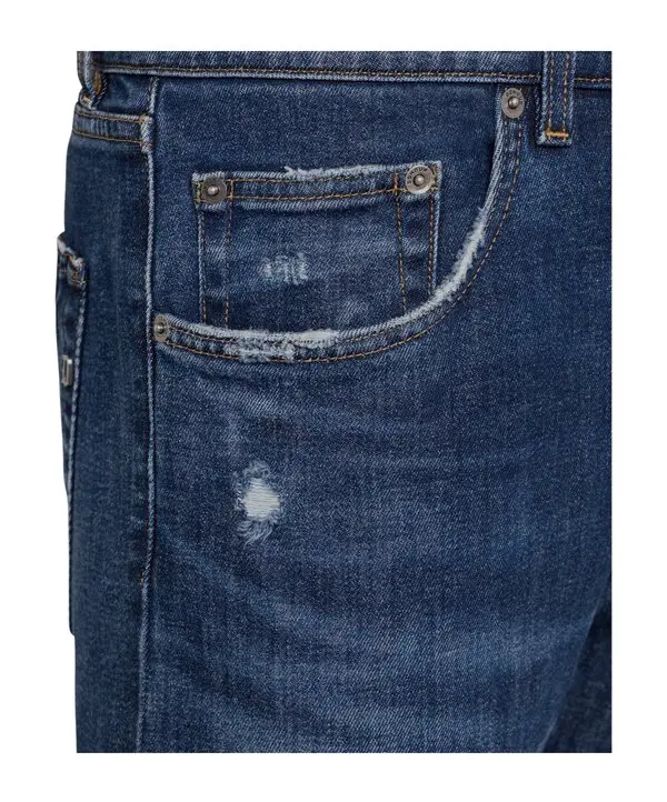 DONDUP Faded Cuffed Jeans