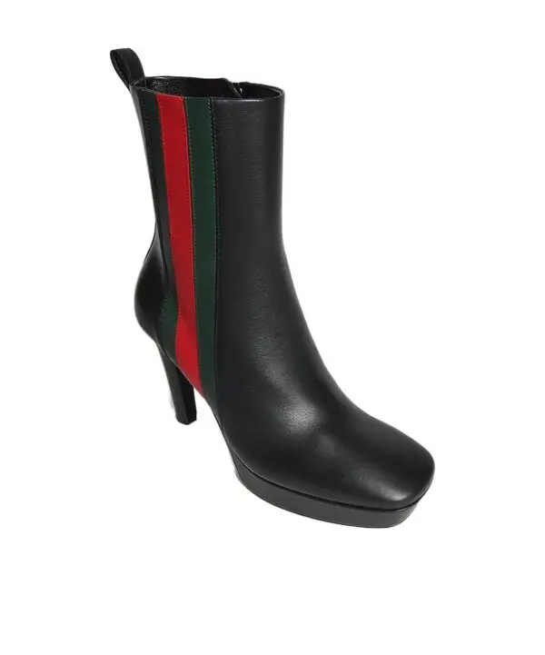 Gucci Galleria Platform Heel Boots