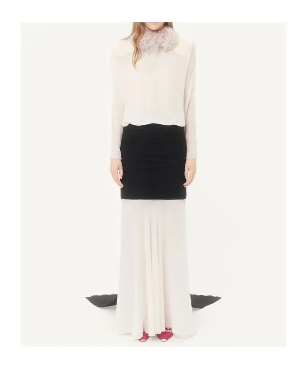 Valentino Garavani Long-sleeved Dress