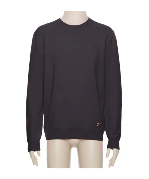 Valentino Garavani Crew-neck Long-sleeve Sweatshirt
