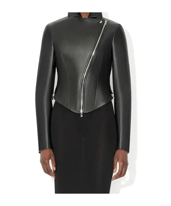 Alaïa Lambskin Biker Jacket