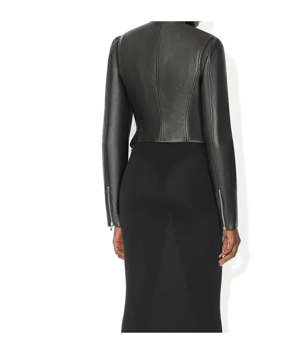 Alaïa Lambskin Biker Jacket
