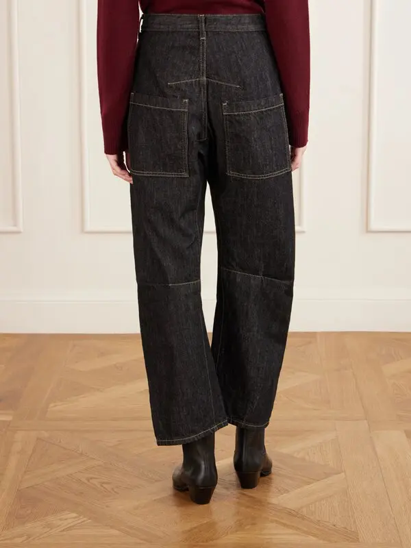 NILI LOTAN Shon Barrel-leg Jeans