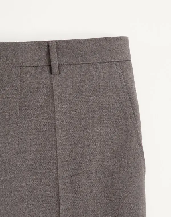 Valentino Garavani Casual Trousers With Belt Loops
