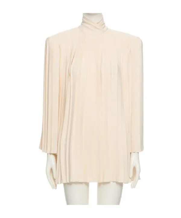 Valentino Garavani Cady Couture Pleated Top - No