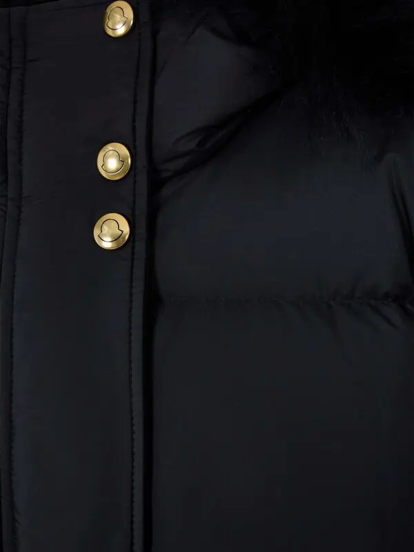 Moncler Aphroties Long-sleeved Padded Jacket - Black