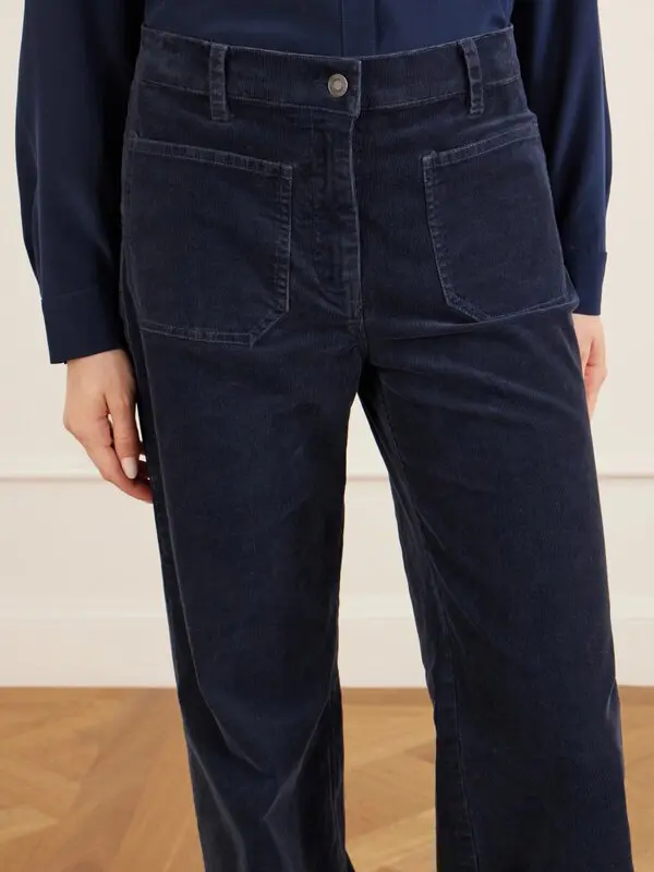 NILI LOTAN High-waisted Casual Trousers
