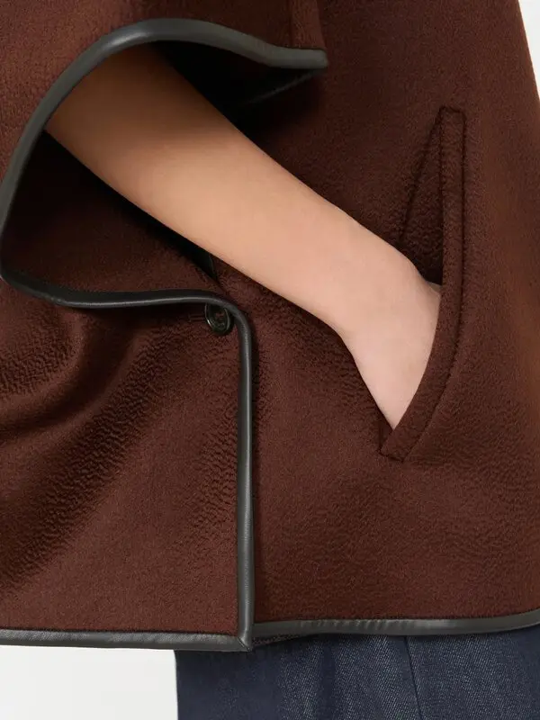 Max Mara Shawl-collar Cape