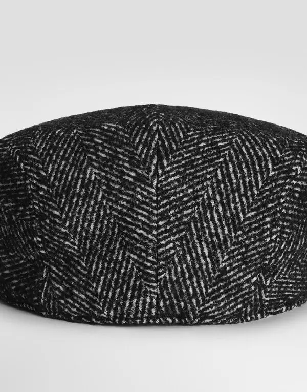 Dolce & Gabbana Dolce Gabbana Chevron Flat Cap