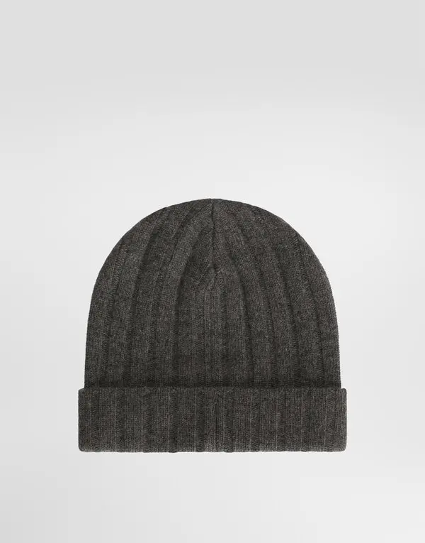 Dolce & Gabbana Dolce Gabbana Ribbed Knit Beanie Hat