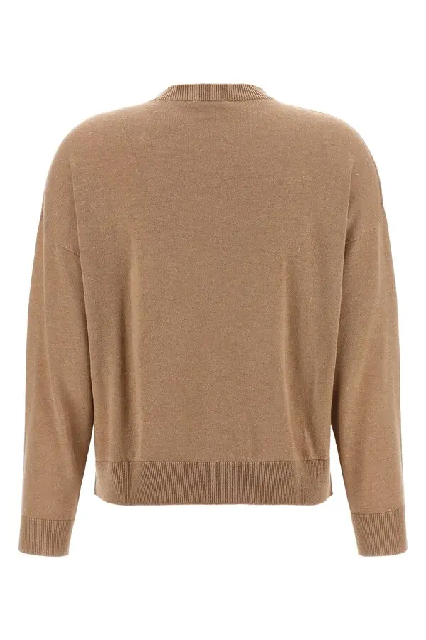 Peserico Relaxed Lurex Knitted Sweater