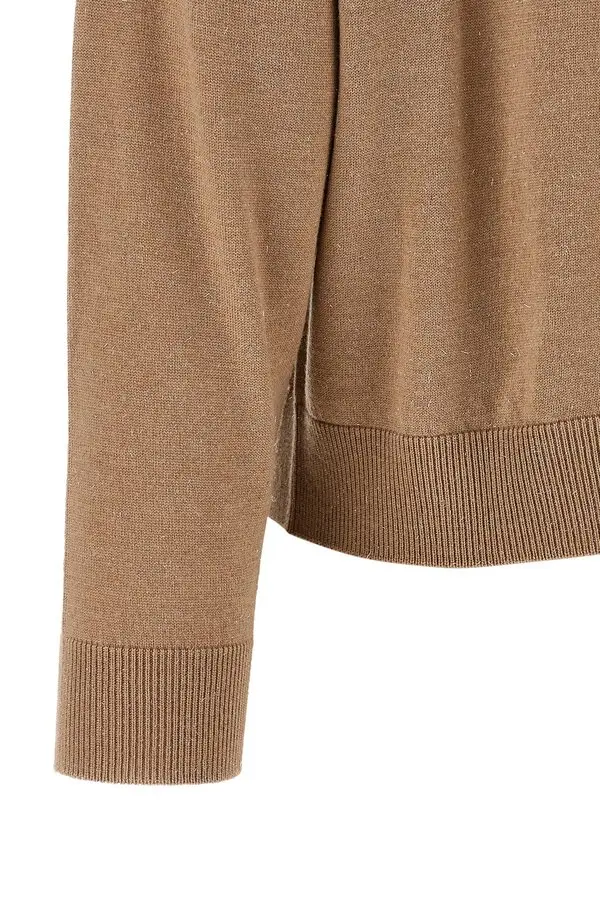 Peserico Relaxed Lurex Knitted Sweater
