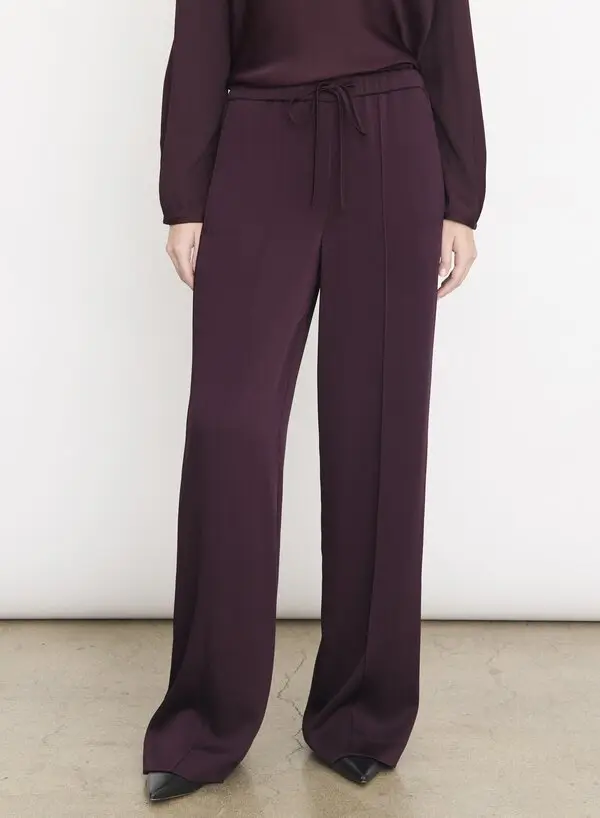 Vince Elastic Waist Straight-leg Pants