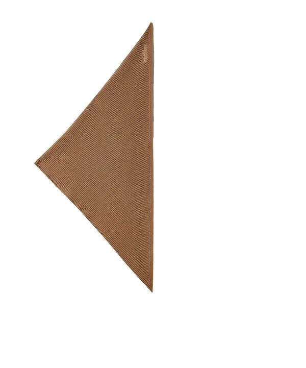 Max Mara Letter-print Scarf