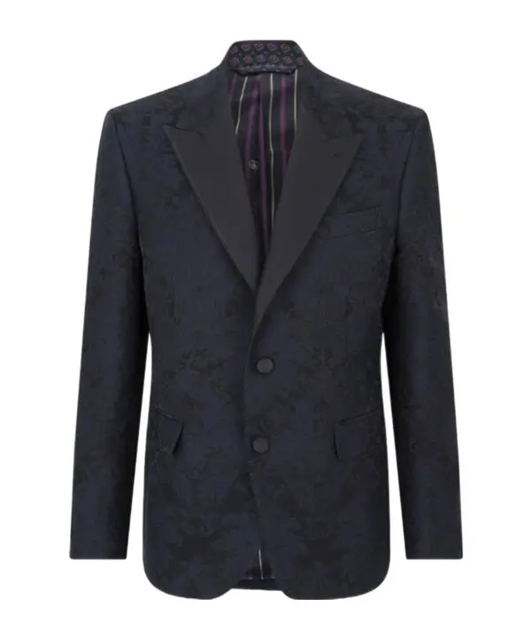 Etro Floral Jacquard Blazer
