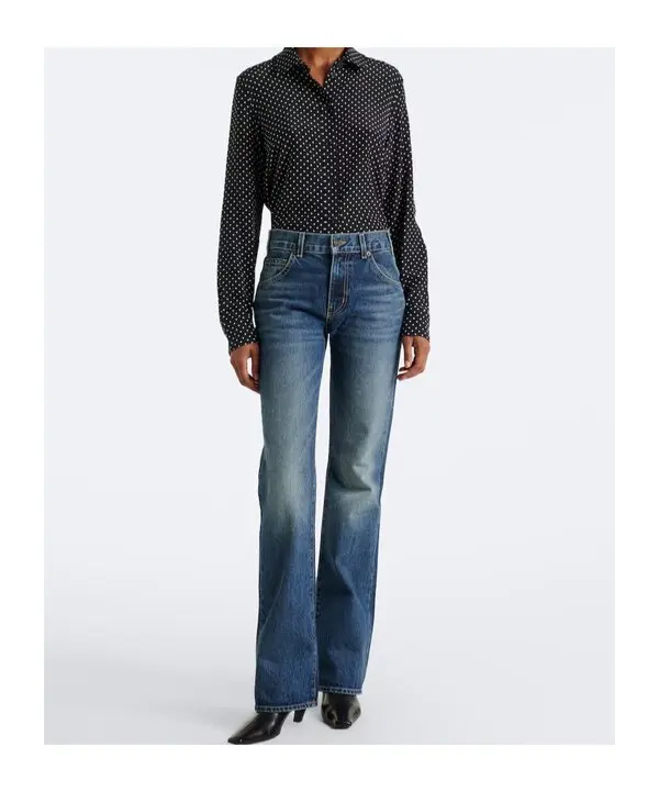 NILI LOTAN Roxane Flared Jeans