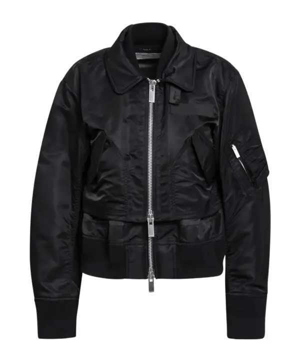 Sacai Front Zip Bomber Jacket