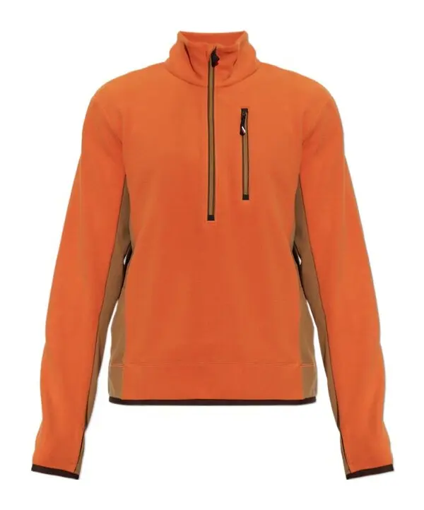 Moncler Mock Neck Side-panel Pullover