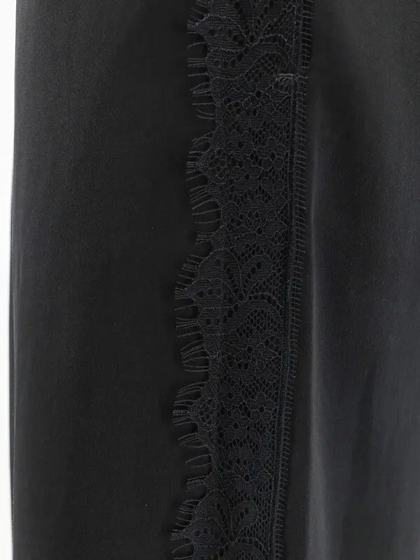 Vince Lace Trim Wide-leg Pants