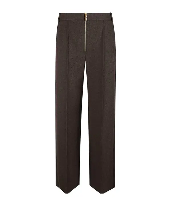 Patrizia Pepe Micro-bouclé Trousers