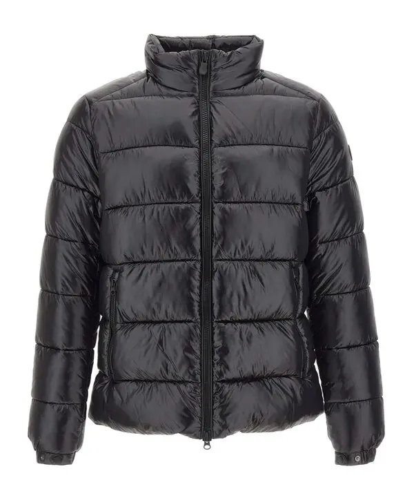 SAVE THE DUCK Long-sleeve Stand-collar Padded Jacket - Black