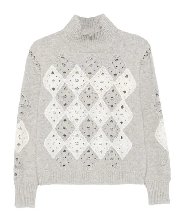ERMANNO FIRENZE Open-knit Sweater