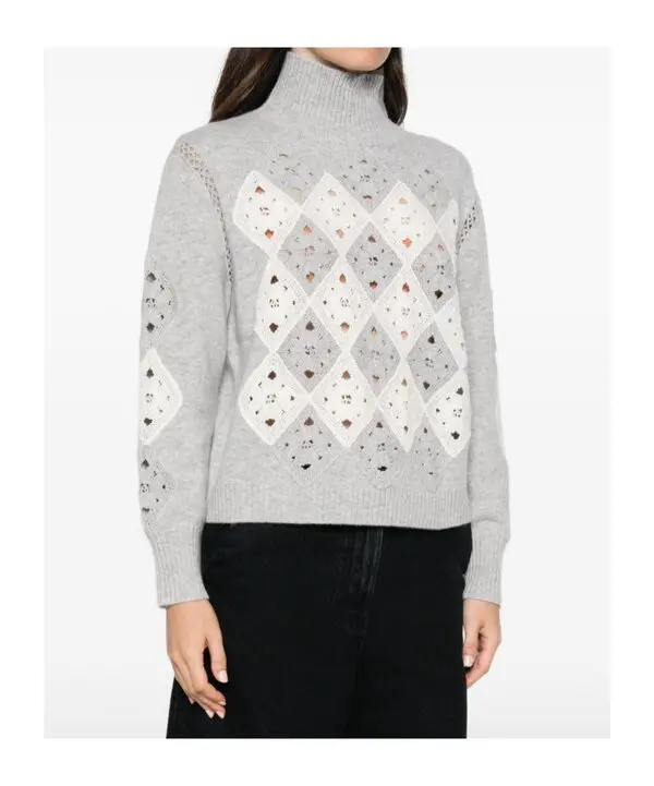 ERMANNO FIRENZE Open-knit Sweater