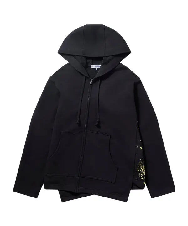 Comme Des Garçons Long-sleeve Zip-up Hoodie