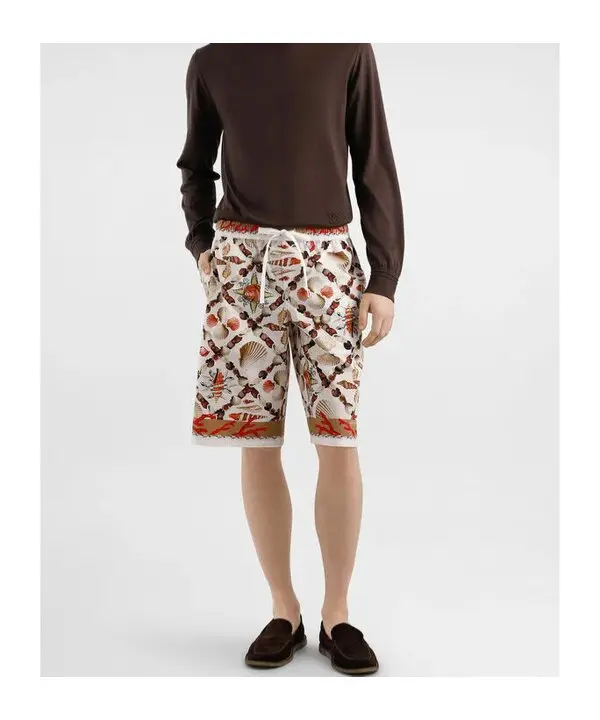 Dolce & Gabbana Cotton Bermuda Shorts