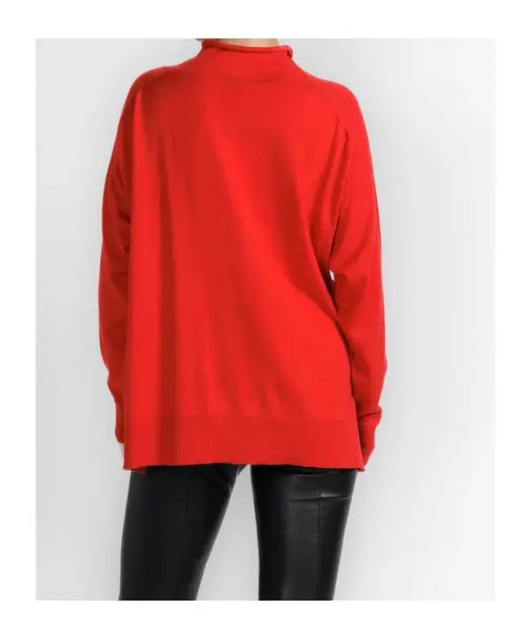 Magda Butrym Rosette-detail Asymmetric Sweater