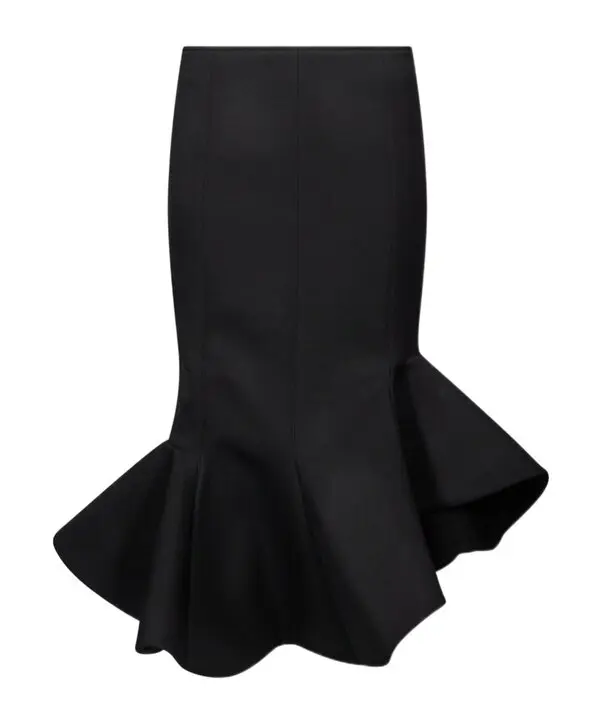 MUGLER Mermaid Skirt - Black