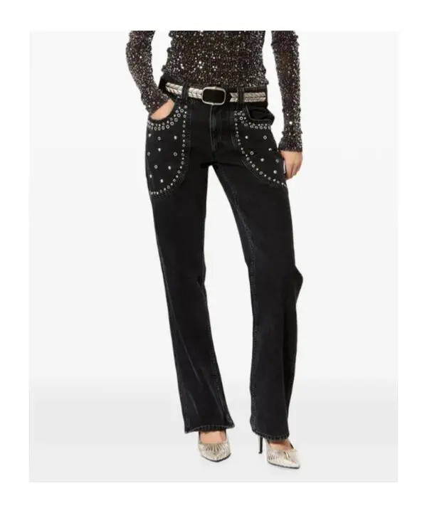 Isabel Marant Étoile Silka Embellished Jeans