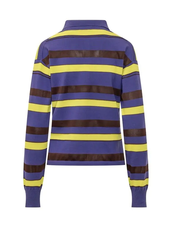 J.W.ANDERSON Jw Anderson Striped Rugby Knit Top