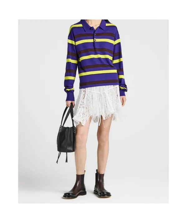 J.W.ANDERSON Jw Anderson Striped Rugby Knit Top