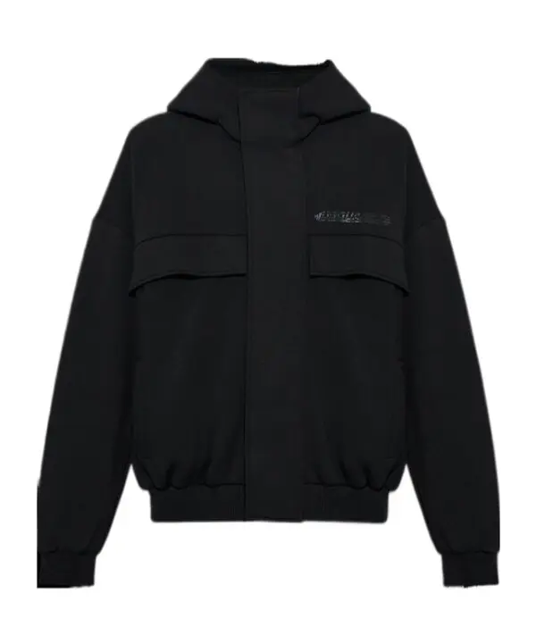 Dsquared2 Printed Panel Hooded Casual Jacket